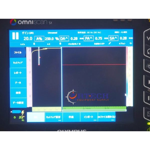 USED Olympus OmniScan SX Phased Array Ultrasonic Flaw Detector